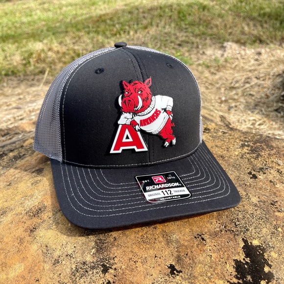 Nike | Accessories | Arkansas Razorbacks Leaning A 3d Snapback Trucker ...